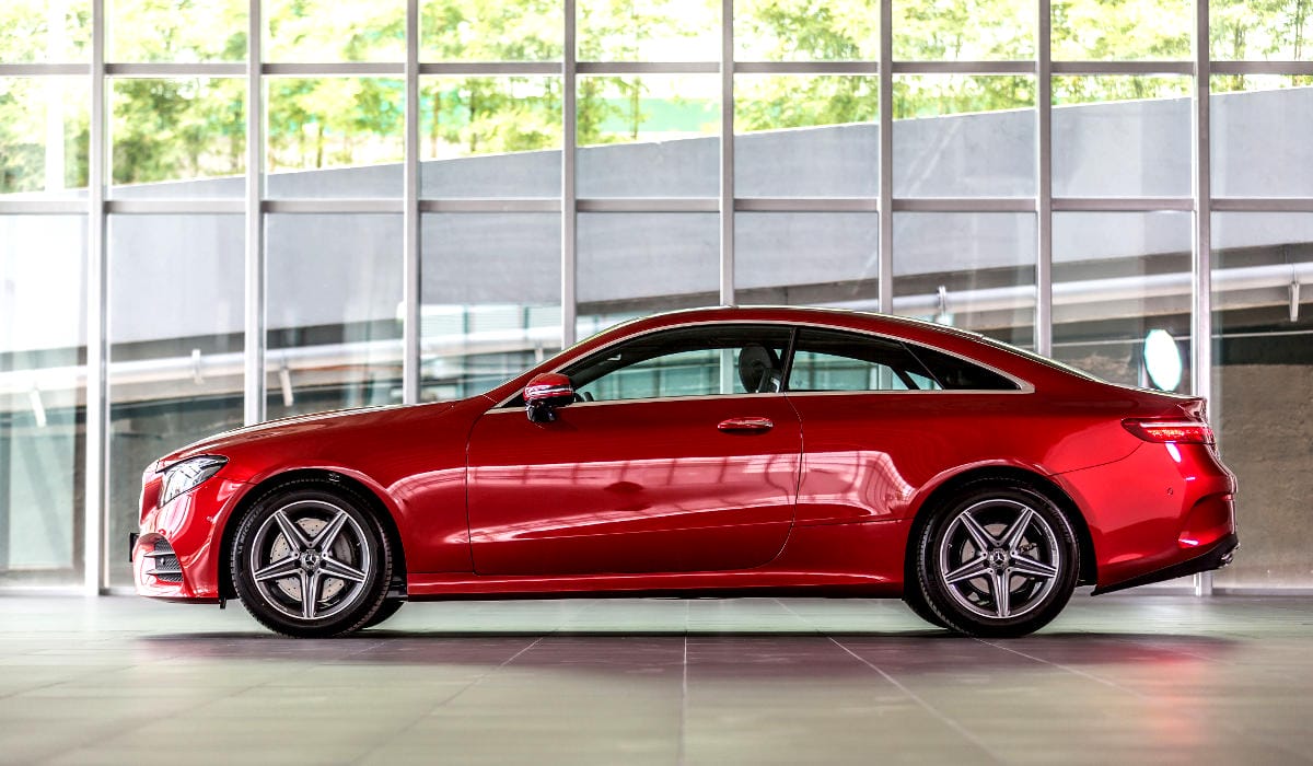 The Mercedez-Benz E200 Coupe is almost guaranteed to get a reaction as ...