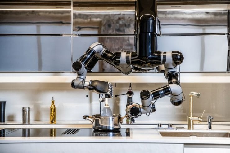 Moley Robotics: The world’s first fully automated kitchen, complete with a pair of robotic arms ...