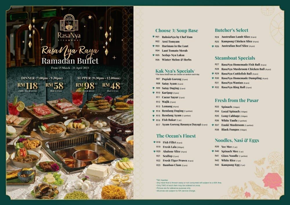 7 Best Ramadhan buffets 2023- The Peak Malaysia