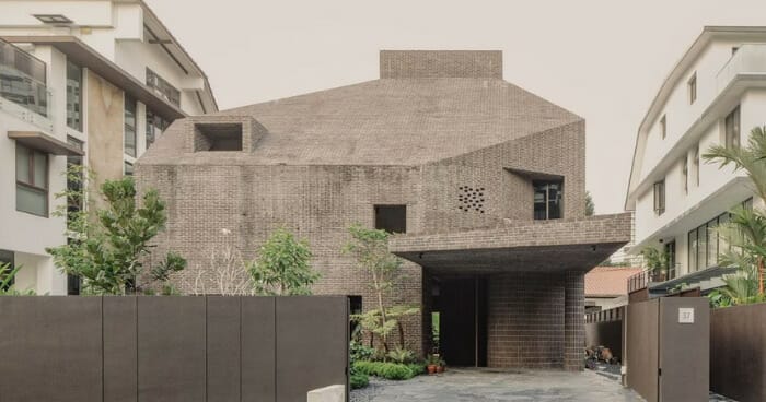 House Tour: This Orchard Road Bungalow Is A Monolithic and Introverted ...