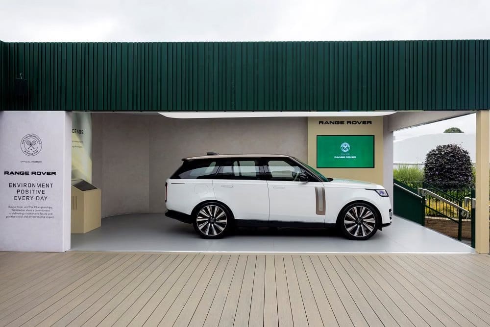 The Partnership Between Range Rover and Wimbledon Is A Match Made In ...