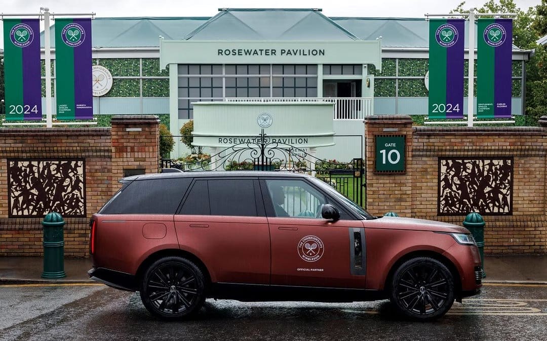 The Partnership Between Range Rover and Wimbledon Is A Match Made In ...