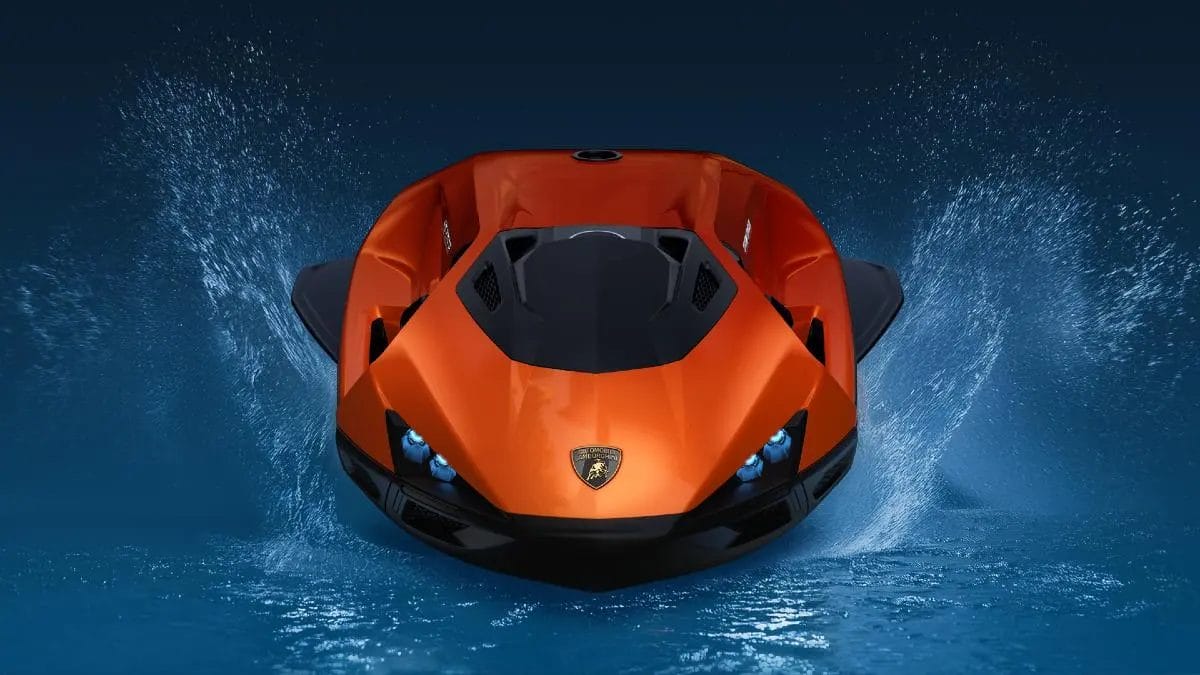 (Video) The Seabob SE63: Lamborghini's First Supercar of the Sea